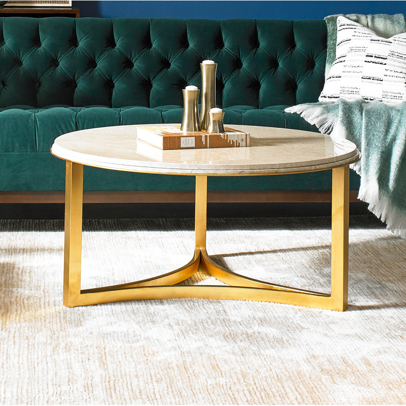 Stone Top Coffee Table